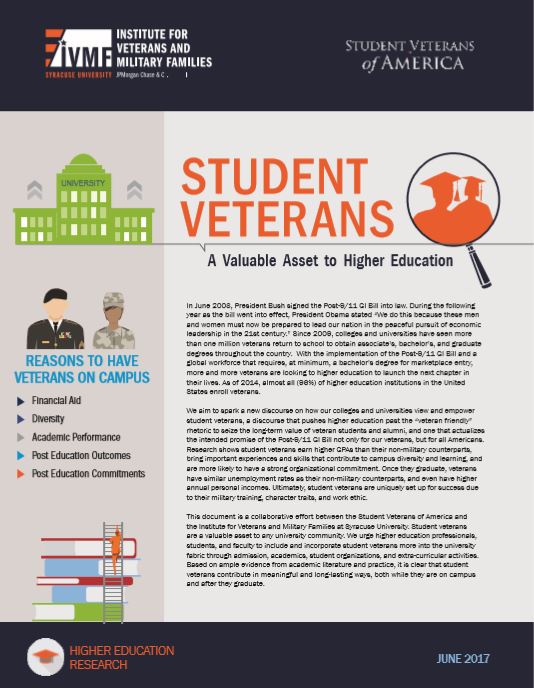 Student Veterans: A Valuable Asset to Higher Education - D'Aniello ...