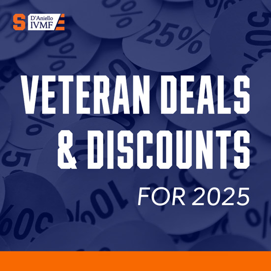 Veteran Deals and Discounts - D'Aniello Institute for Veterans and ...